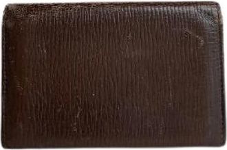 Loewe Pre-owned Compact Bifold Wallet - Femme - Pre-owned - Brun - Taille: ONE Size