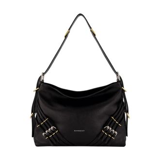 Givenchy Schwarze Voyou-Tasche mit Schnallen - - Bags - Damen - Schwarzk - ONE SIZE