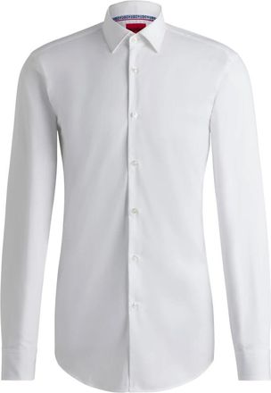 HUGO BOSS Homme, Chemises, Blanc, Taille: 2XL Chemise &Eacute;l&eacute;gante