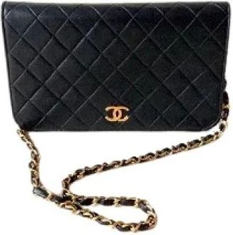 Chanel Sac Classic Full Flap Pre-owned - Femme - Pre-owned - Noir - Taille: ONE Size