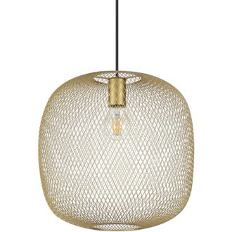 Ideal Lux Ideal Lux - net Plafonnier suspendu en fil de fer 34 cm dor&eacute;