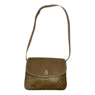 Celine Sac Bandouli&egrave;re Vintage en Cuir Pre-owned - Femme - Pre-owned - Brun - Taille: ONE Size