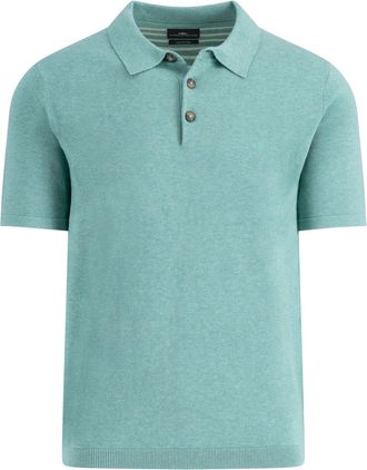 Fynch-Hatton Poloshirt aus Baumwolle Air Cotton fern/XXL