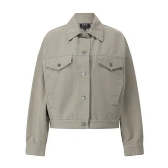 A.P.C. Gilbert Jacket - - Jackets - Damen - Grau - L