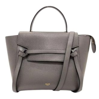 Celine Sac &agrave; main vintage Pre-owned - Femme - Pre-owned - Gris - Taille: ONE Size
