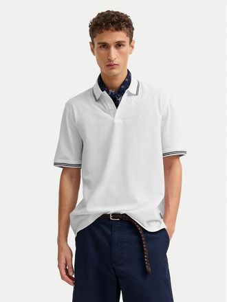 Bugatti Poloshirt 8150-15001E Wei&szlig; Regular Fit