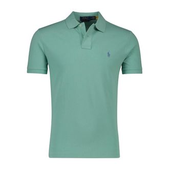 Polo Ralph Lauren Homme, Tops, Vert, Taille: XL Polo &agrave; Manches Courtes