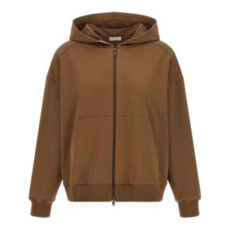 Brunello Cucinelli Damen, Sweatshirts & Hoodies, Braun, LGr&ouml;&szlig;e