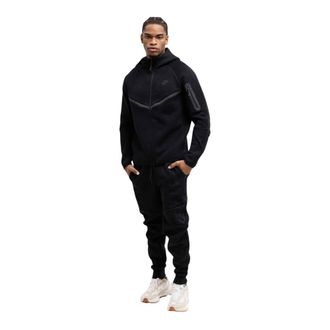 Nike Tech Fleece Trainingspak - - Sport - Herren - Schwarzk - S