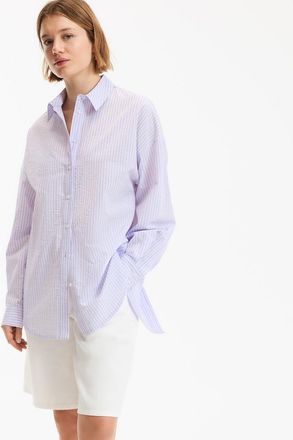 La Redoute Collections Chemise Ray&eacute;e &Agrave; Liens &Agrave; Nouer Au Dos