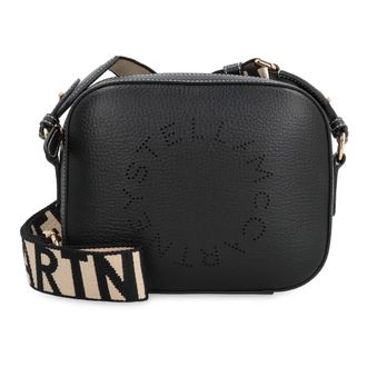 Stella McCartney Logo Camera Crossbody Bag - - Bags - Damen - Schwarzk - ONE SIZE