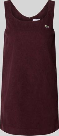 Lacoste Slim Fit Freizeitkleid aus reiner Baumwolle