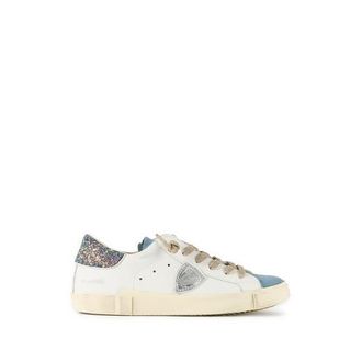 Philippe Model Baskets bi-mati&egrave;re en cuir