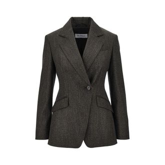 Max Mara Virgin wool double-breasted jacket Woman 40