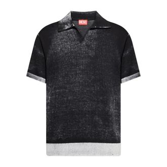 Diesel Homme, Tops, Noir, Taille: 2XL Polo K-Lorenzo-Ss