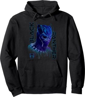 MARVEL Black Panther Line Style Portrait Pullover Hoodie