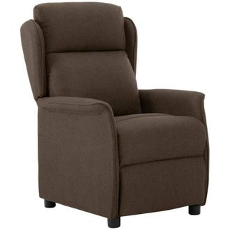 vidaXL Relaxsessel Braun 67.5 x 93.5 x 101.5 cm Stoff Vidaxl