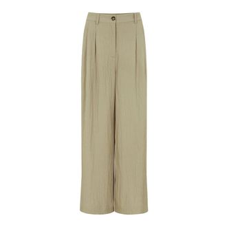Lollys Laundry Floridall Wide Hosen - - Trousers - Damen - Beige - XL