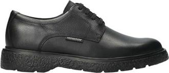 Mephisto Eddy Nevada 1500 Chaussures basses en cuir lisse Noir, Noir, 40.5 EU