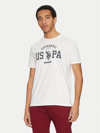 U.S.Polo Association T-Shirt MUP4083 Weiß Regular Fit