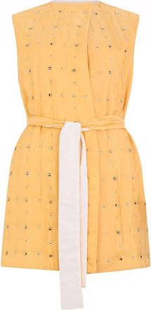 Fabiana Filippi Femme, Robes, Jaune, Taille: 36 FR Robes