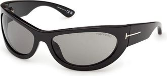 Tom Ford unisex, Accessoires, Noir, Taille: 62 MM Leona Lunettes de soleil