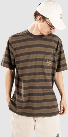 Rhythm Vintage Stripe T-Shirt olive