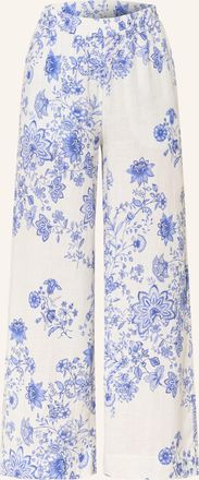 Tonno & Panna Tonno & Panna Marlenenhose Aus Leinen weiss