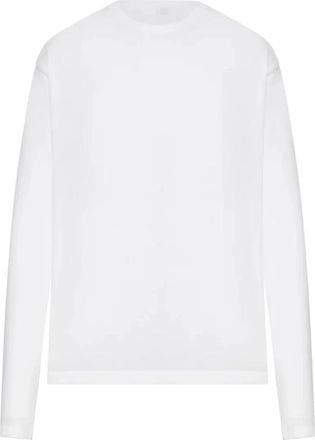 Toteme Femme, Tops, Blanc, Taille: 38 FR T-shirt Classique &agrave; Manches Longues