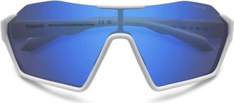 Polaroid Homme, Accessoires, Blanc, Taille: ONE Size PLD 7062/S Lunettes de soleil