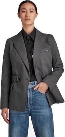 G-Star G-Star Femme Blazer Slim Double Breasted, Gris (cloack D20947-C893-5812), M