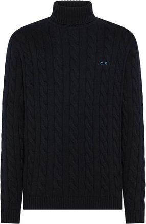 Sun 68 Homme, Pulls, Bleu, Taille: 2XL Col roulés
