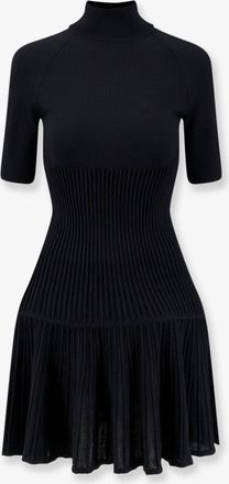 Alaia Crinoline wool blend short dress - ALAIA - gender_Woman