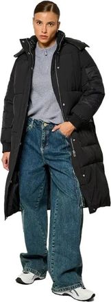 Kaporal Femme, Manteaux, Noir, Taille: 36 FR Down Manteaux