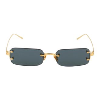 Linda Farrow Taylor Sonnenbrille - - Accessories - Damen - Gelb - 53 MM