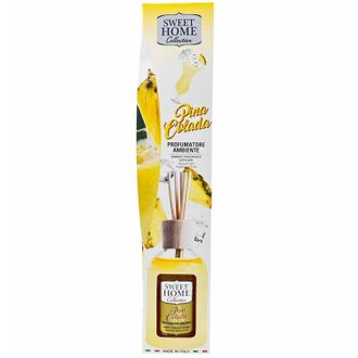 Casa Suarez Sweet Home Collection Cocktail Raumduft Stäbchen Ätherisches Öl Duftöl Diffusor Haus 100 ml (Pina Colada, 1 Einheit)
