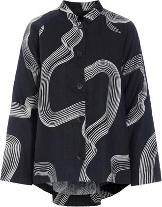 Bitte Kai Rand Femme, Blouses et Chemises, Noir, Taille: 42 FR Hikazu Jacket