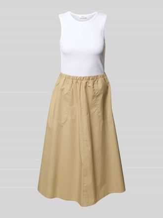 s.Oliver Red Label Regular Fit Midikleid aus Baumwoll-Mix