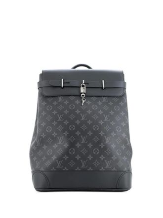 Louis Vuitton Steamer Monogram Eclipse Canvas backpack - Noir