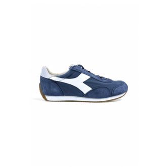 Diadora Homme, Chaussures, Bleu, Taille: 45 EU Canvas Stone Wash Baskets Model