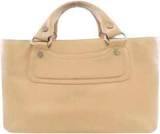 Celine Sac &agrave; main en cuir Pre-owned - Femme - Pre-owned - Beige - Taille: ONE Size