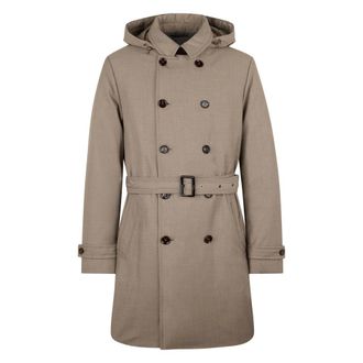 Moorer Homme, Manteaux, Beige, Taille: XL Manteaux