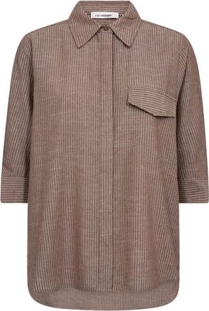 Co'Couture Femme, Blouses et Chemises, Brun, Taille: 40 FR Chemises
