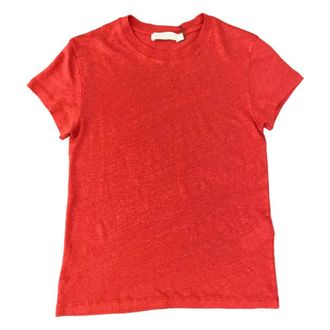 Iro Iro, Homme, Tops, Rouge, Taille: XL Third T-Shirt