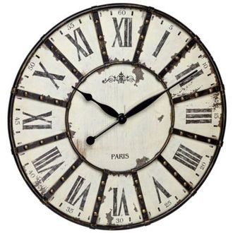 TFA Dostmann Tfa 60.3039.02 vintage xxl Design Wanduhr