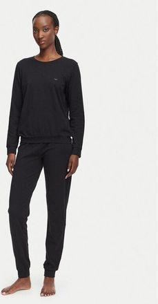 Emporio Armani Pyjama EW001903 AF25589 UC001 Schwarz Regular Fit