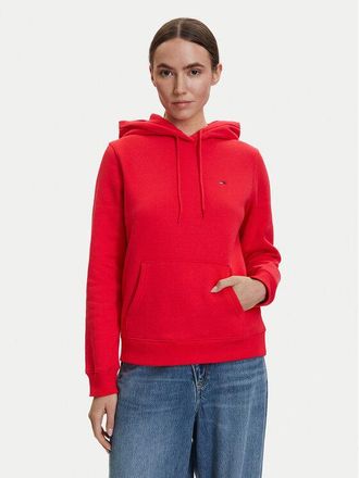 Tommy Jeans Sweatshirt DW0DW19958 Rot Regular Fit