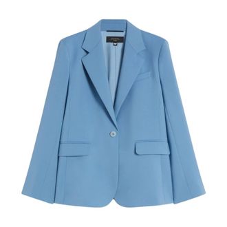 Max Mara Damen, Jacken, Blau, 4XLGr&ouml;&szlig;e