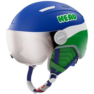 Head Kinder Helm MOJO Visor blue/green