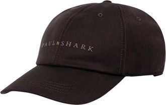 Paul & Shark Casquette de baseball en laine avec broderie - Homme - Accessoires - Brun - Taille: 62 CM